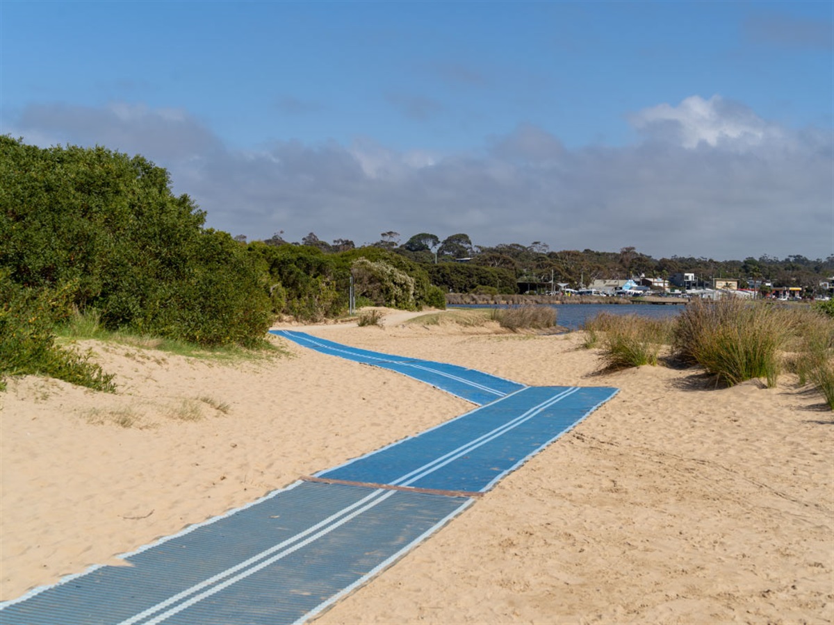 Anglesea's Accessible Beach Initiative expands with riverbank matting ...