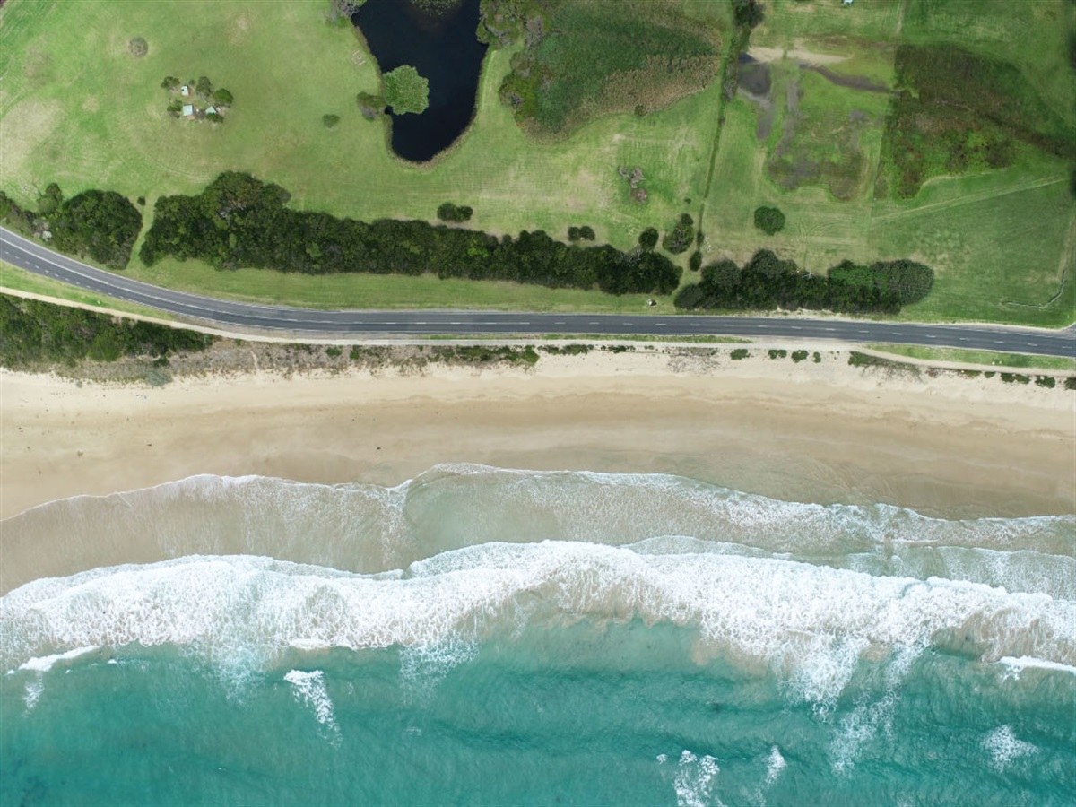 Beach Nourishment Works Underway at Mounts Bay Great Ocean Road Coast ...