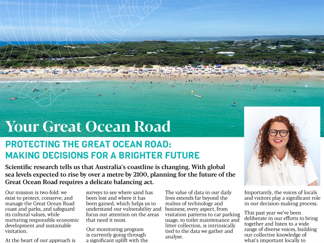 Protecting the Great Ocean Road Great Ocean Road Coast and Parks Authority